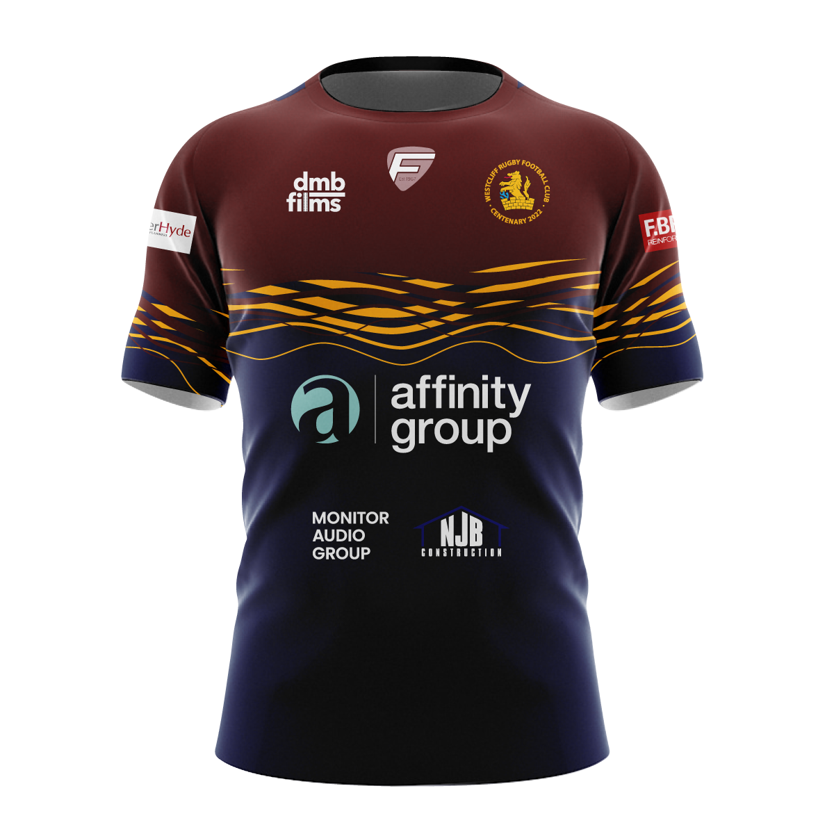 WESTCLIFF RFC CENTENARY JUNIOR TEE 1922-2022 PRE ORDER – Fenton Sports